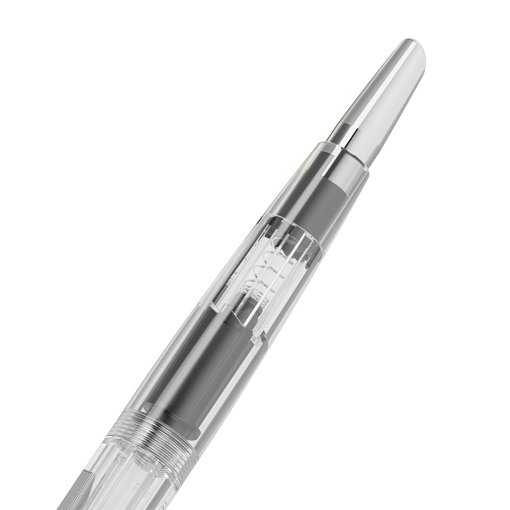 Endless Phantom Retractable Fountain Pen - Clear Chrome – Endless ...