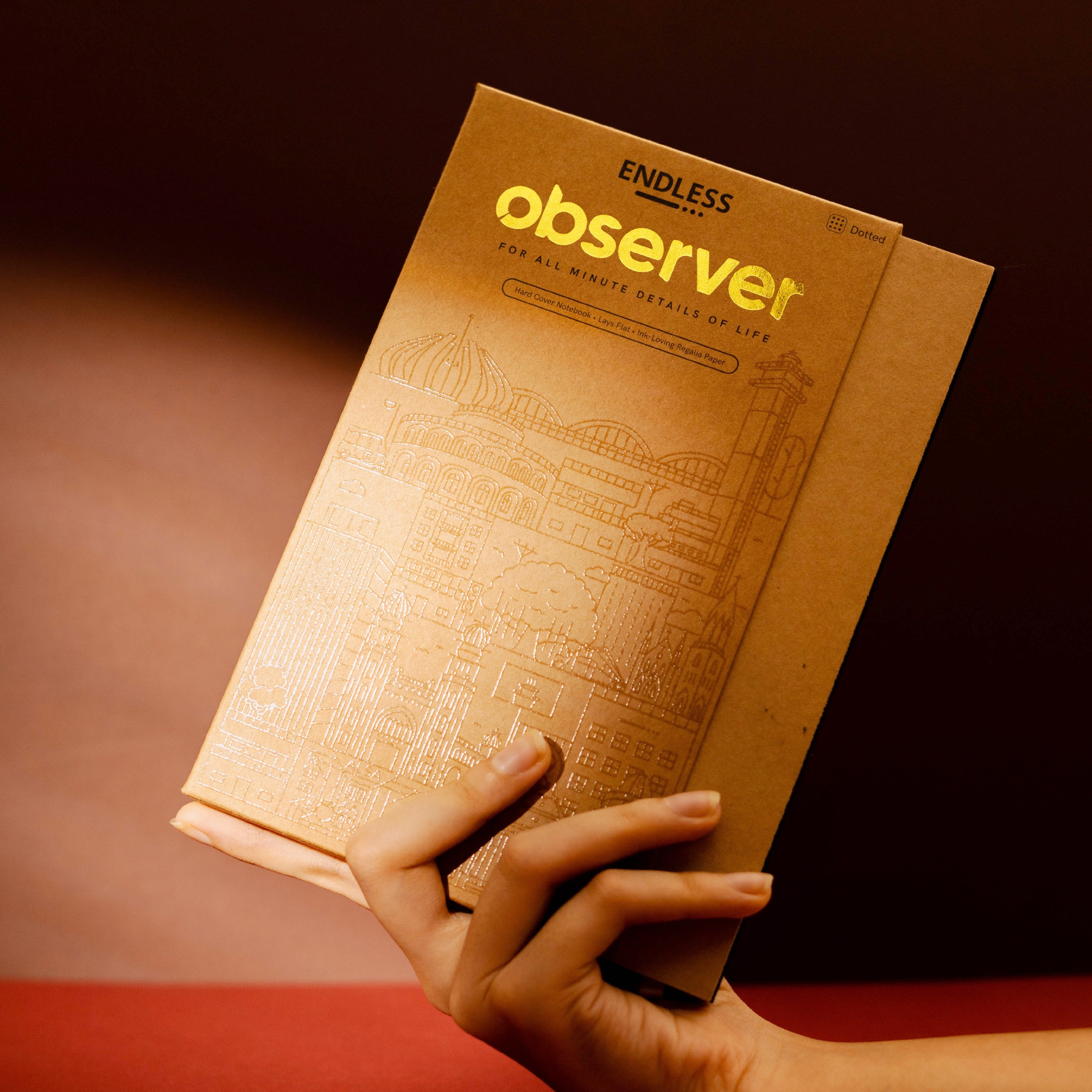 OBSERVER NOTEBOOK - BEACH SAND - REGALIA PAPER - A5 – Endless Stationery