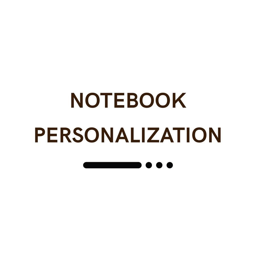 Notebook Personalization – Endless Stationery